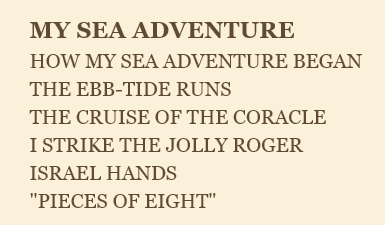 Vocabulary List, Treasure Island, by Chapters. 1 to 34 – Making Ripples